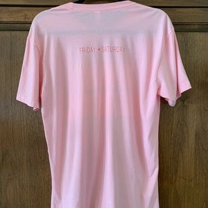 friday + saturday | Tops | Pink Graphic Tee | Poshmark
